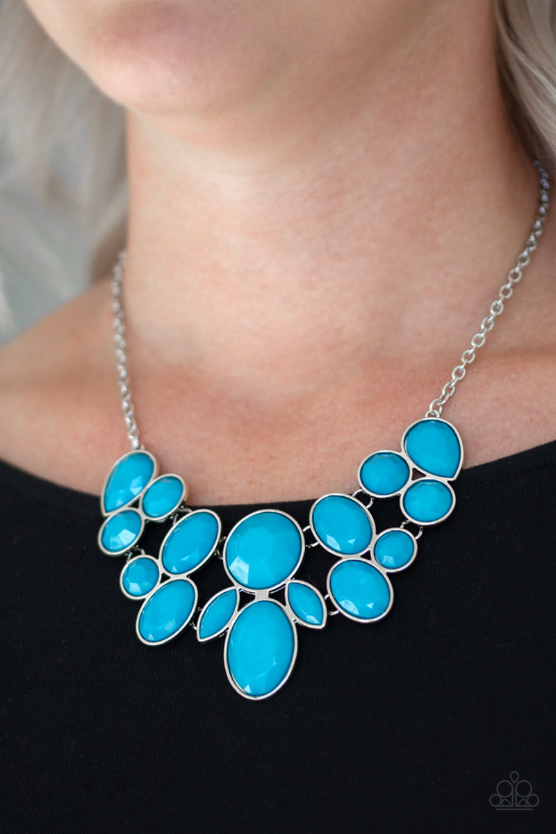 Paparazzi Demi Diva Blue Necklace